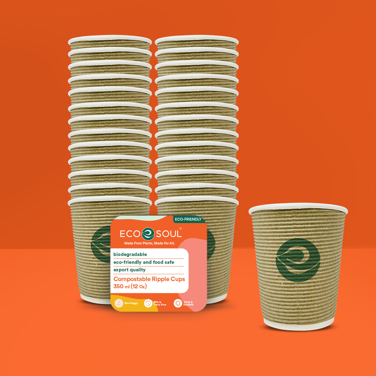 Buy Disposable Cups for Hot & Cold Drinks | Biodegradable Cups ...