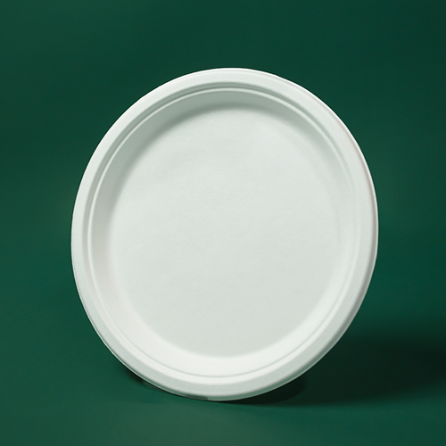 Buy 9 Inch Round Biodegradable Bagasse Plates| EcoSoul – ECOSOUL HOME INDIA