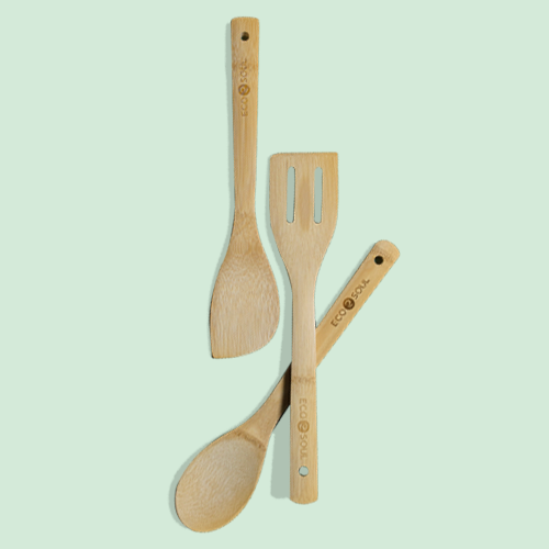 ECO SOUL | Organic Bamboo Kitchen Serving Utensils – ECOSOUL HOME INDIA