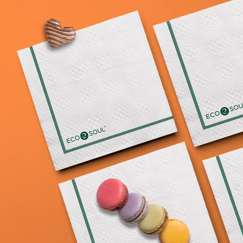 2 Ply Compostable Paper Napkins – ECOSOUL HOME INDIA